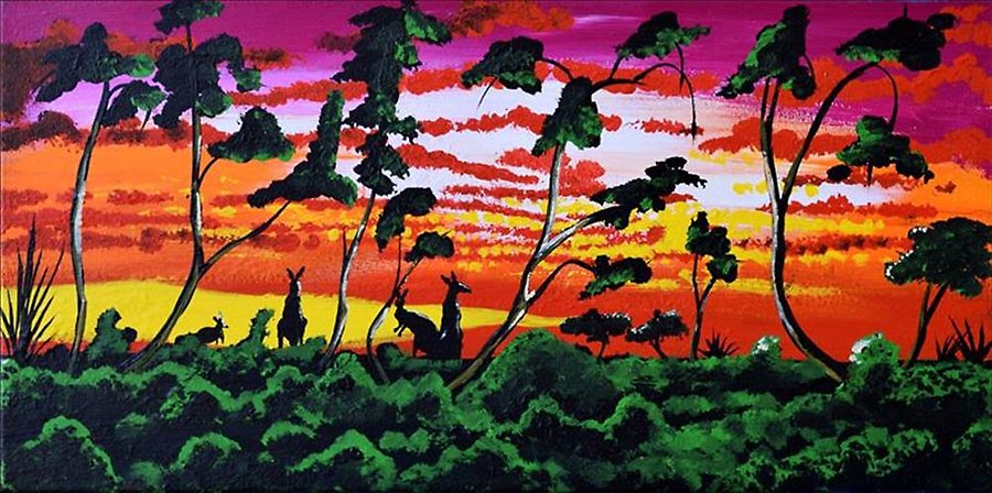 Warlukurlangu Aboriginal Art from Yuendumu Community - Buy Online or in ...