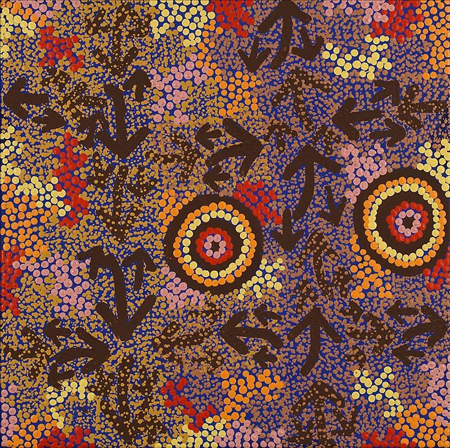 Warlukurlangu Aboriginal Art from Yuendumu Community - Buy Online or in ...