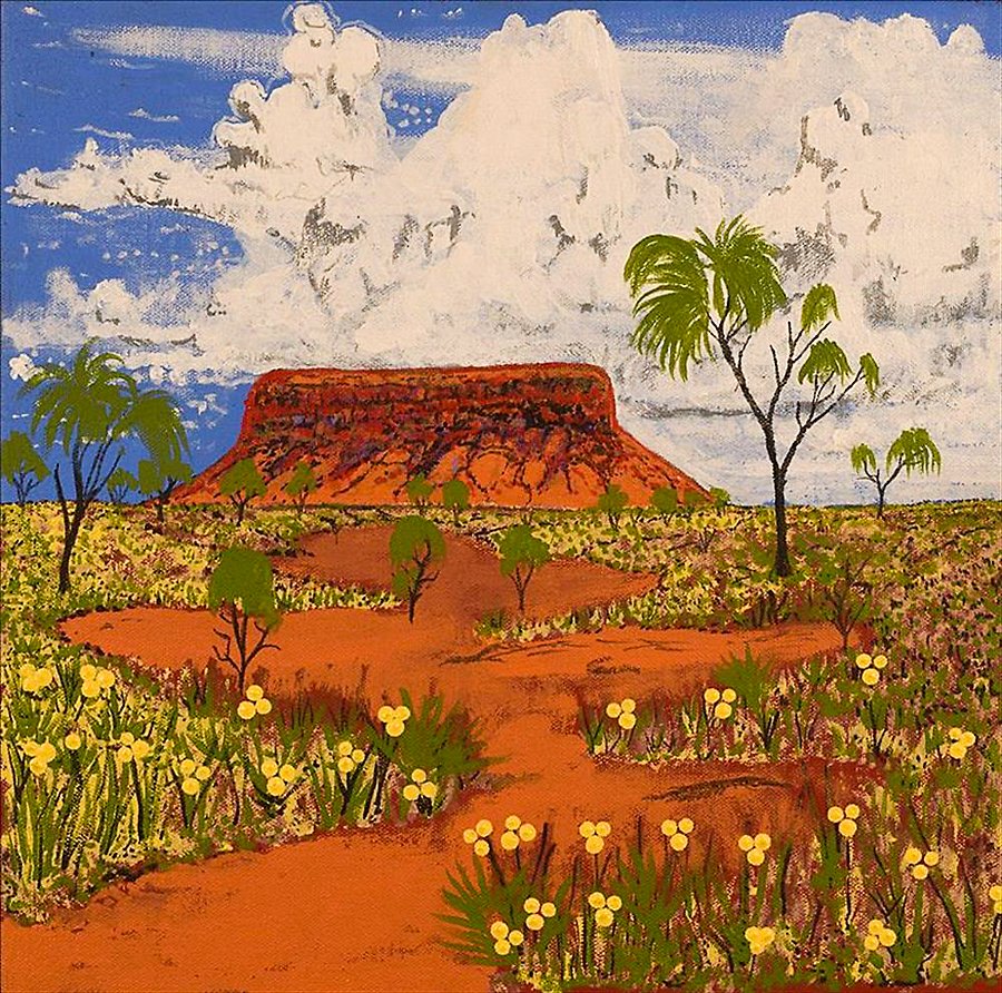 Warlukurlangu Aboriginal Art from Yuendumu Community - Buy Online or in ...