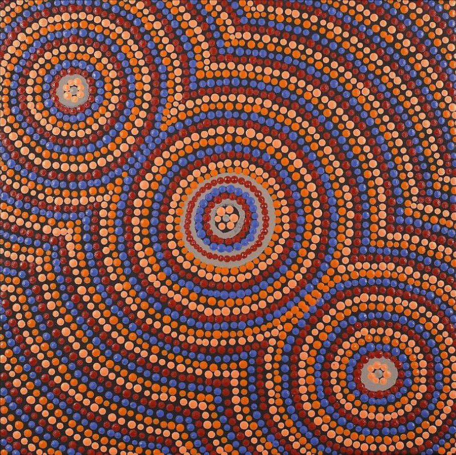 Warlukurlangu Aboriginal Art from Yuendumu Community - Buy Online or in ...