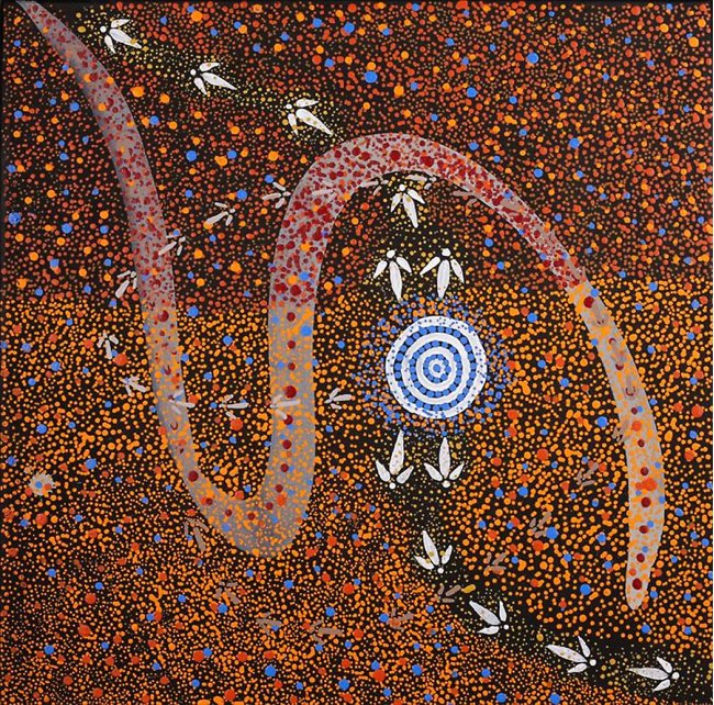 Warlukurlangu Aboriginal Art from Yuendumu Community - Buy Online or in ...