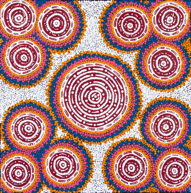 Warlukurlangu Aboriginal Art from Yuendumu Community - Buy Online or in ...