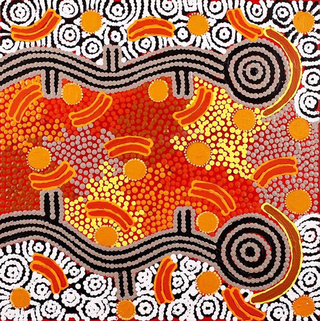 Warlukurlangu Aboriginal Art from Yuendumu Community - Buy Online or in ...